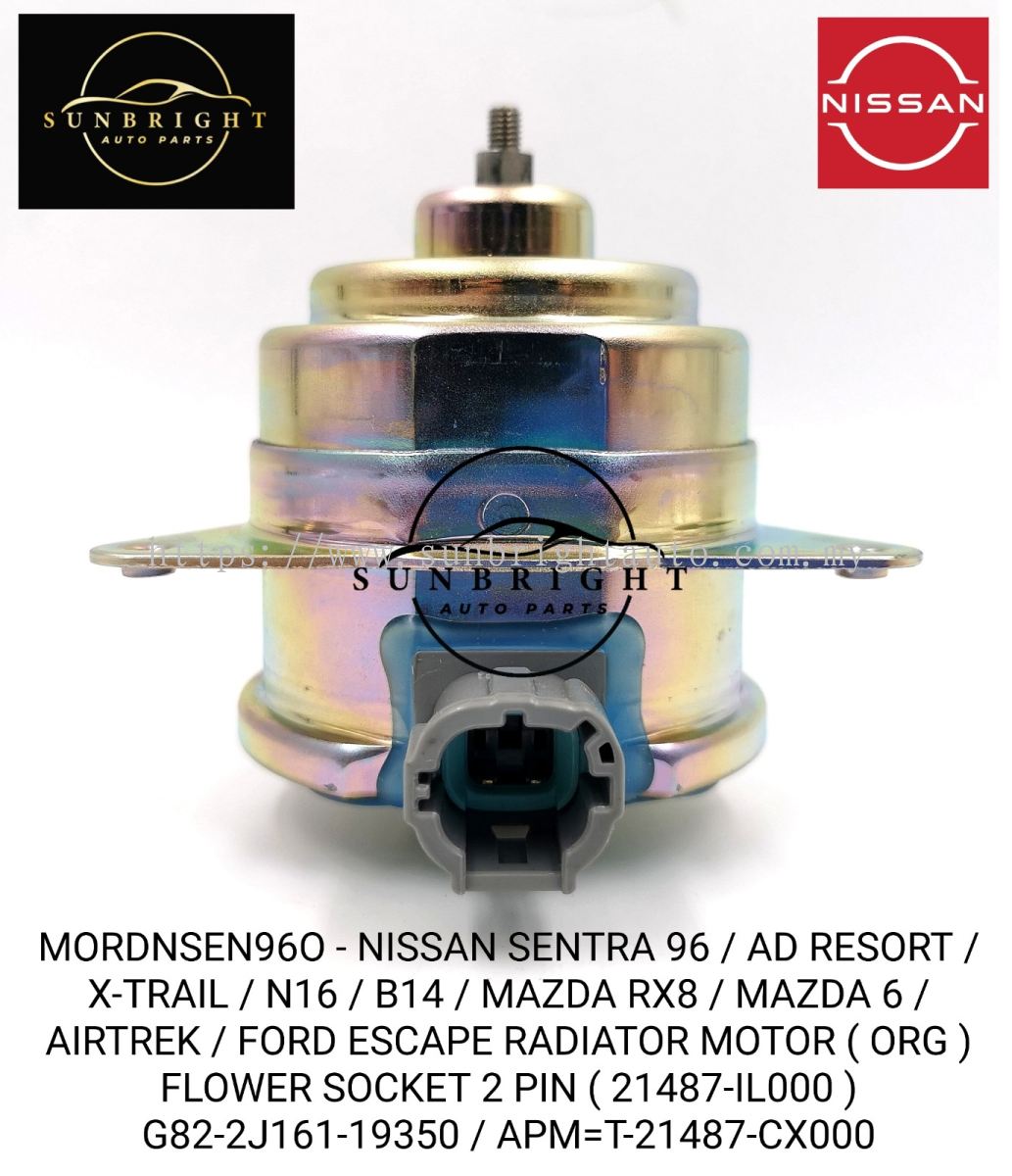 Selangor OTHER - RADIATOR / FAN MOTOR from Sunbright Auto Parts Supply ...