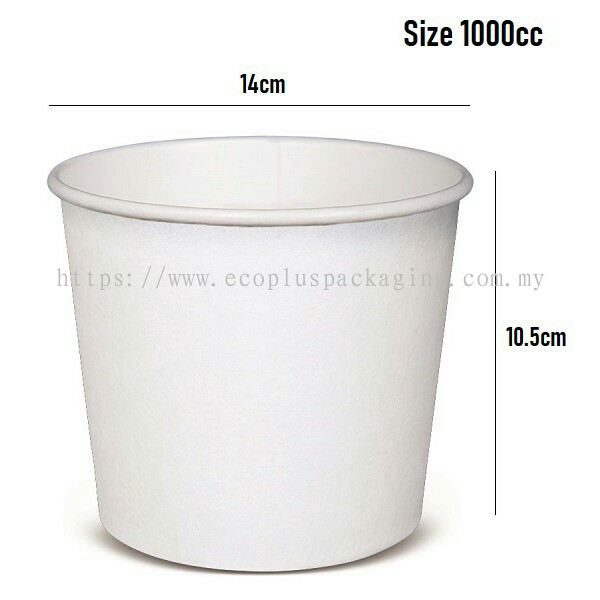 Selangor,Kuala Lumpur (KL),Shah Alam Single Wall Paper Bowl 1000cc with ...