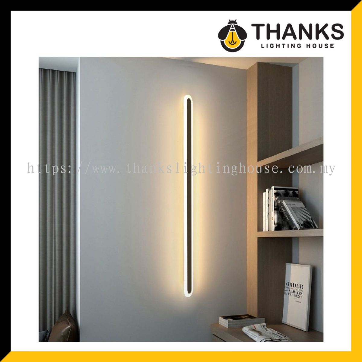 Perak,Ipoh 45W 1200mm WALL-020185 LED WALL LIGHT Indoor Wall Lights ...