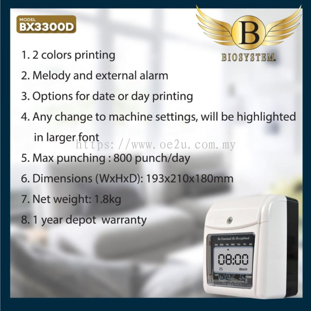 Selangor,Kuala Lumpur (KL),Jalan Cheras BIOSYSTEM BX3300D Electronic ...