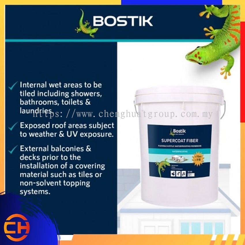 Batu Caves Bostik Supercoat Fiber Single Component Fiber Reinforced ...